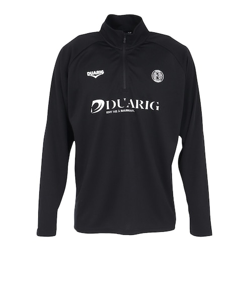 デュアリグ（DUARIG）サッカーウェア 長袖ジャージハーフジップ 5S0004-SCWR-741CD BLK｜スーパースポーツゼビオの通販 ...