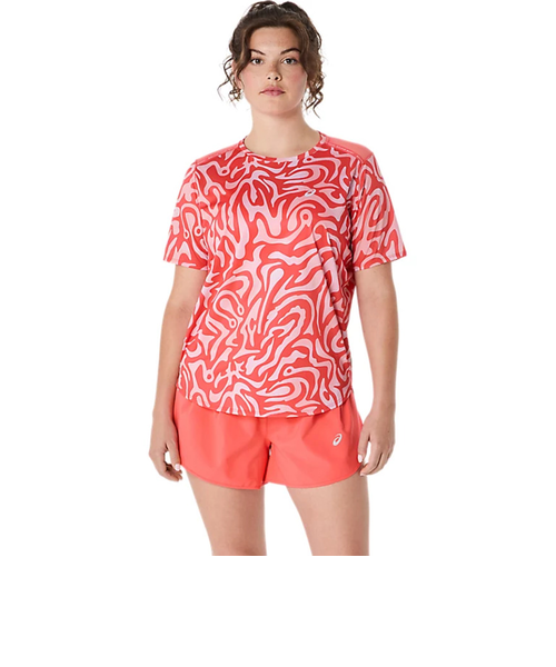 アシックス（ASICS）ロード オールオーバープリント ランニンググラフィック 半袖シャツ 2012D225.700｜スーパースポーツゼビオの ...