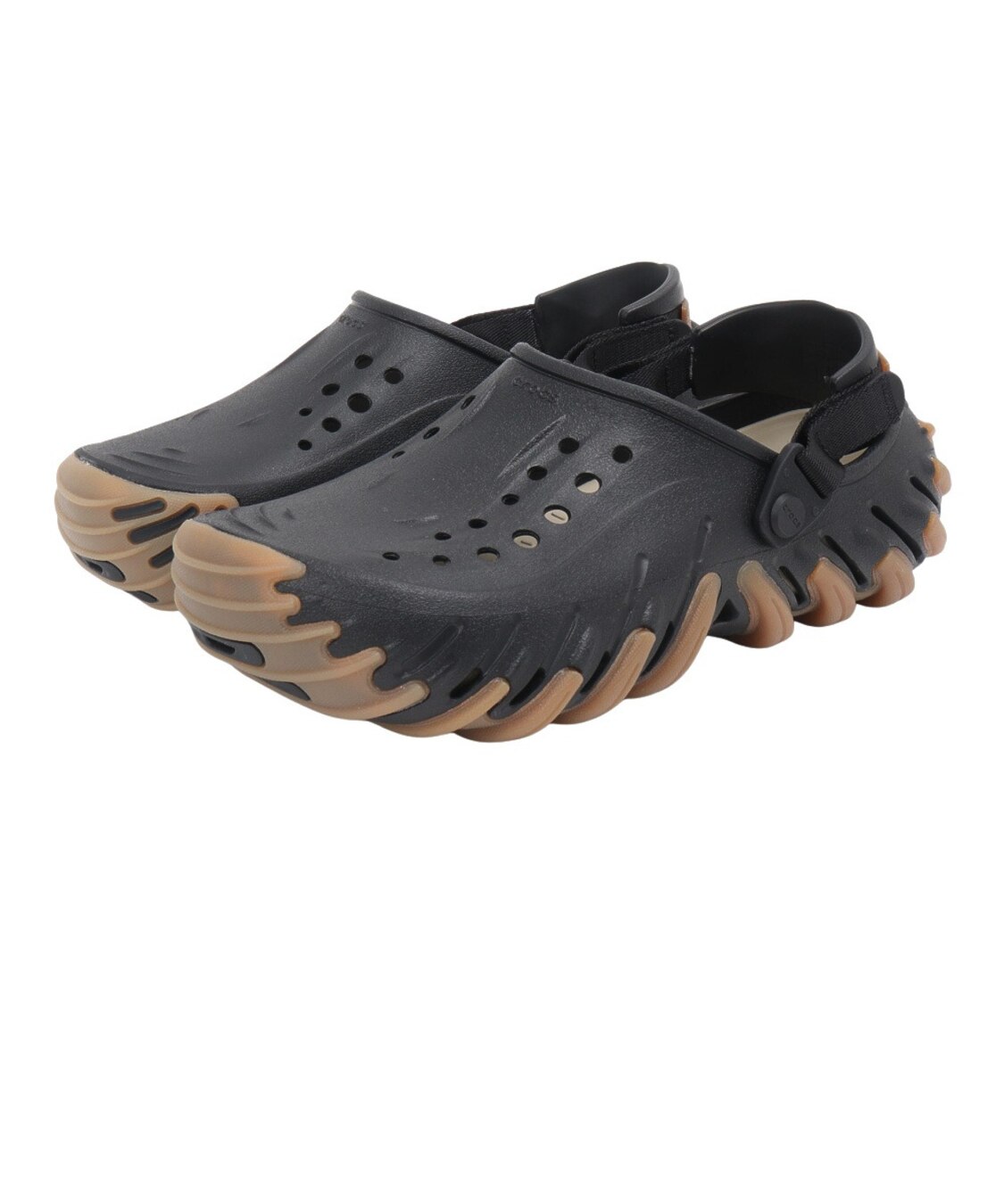 クロックス（crocs）サンダル エコー ガム RO クロッグ Black ブラック211675-001 スポーツサンダル｜スーパースポーツ ...