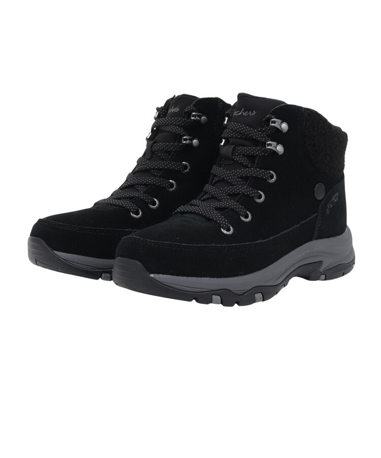 スケッチャーズ（SKECHERS）ブーツ カジュアルシューズ トレゴ スノー ブリーズ ブラック 167894-BLK スノーブーツ｜スーパー ...