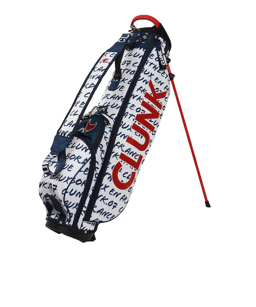 クランク（CLUNK）ゴルフ キャディバッグ スタンド式 7型 4分割 BRUSHシリーズ CL5PNC02 WHT｜ヴィクトリアゴルフの通販 ...