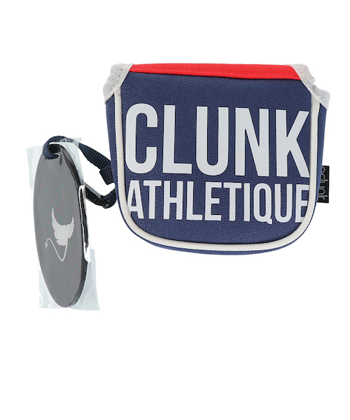 クランク（CLUNK）ゴルフ マレット型 パターカバー トリカラシリーズ CL5PNB52 NVY｜ヴィクトリアゴルフの通販｜&mall ...