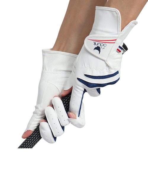 クランク（CLUNK）ゴルフグローブ 両手用 ネイルフリー CL5PWG12 WHT｜ヴィクトリアゴルフの通販｜&mall（アンドモール）三井 ...