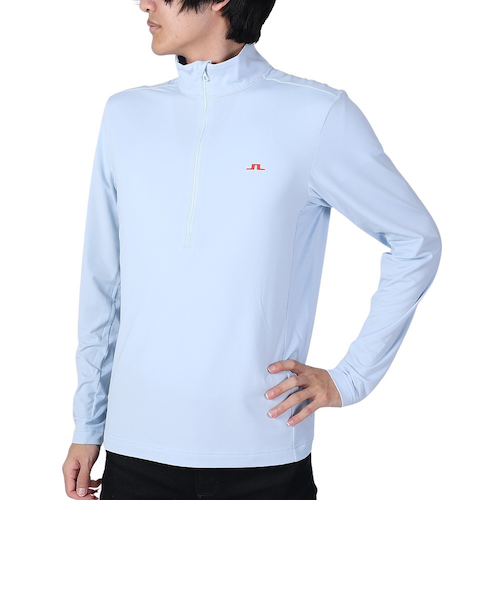 J.LINDEBERGゴルフウェア アウター 吸水速乾 ハーフジップミッドレイヤー 071-39914-091｜ヴィクトリアゴルフの通販 ...