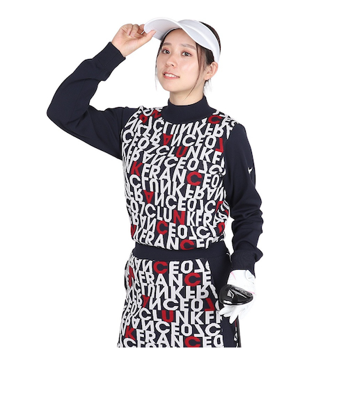 クランク（CLUNK）ゴルフウェア 軽量 ロゴニット CL5SUJ08 NVY｜ヴィクトリアゴルフの通販｜&mall（アンドモール）三井 ...