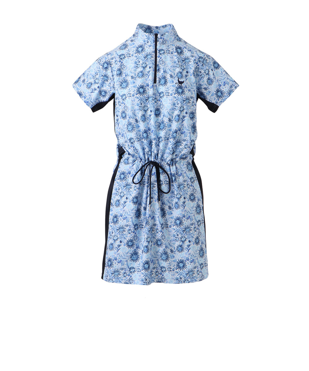 クランク（CLUNK）ゴルフウェア 半袖 花柄ワンピース CL5TUQ16 NVY｜ヴィクトリアゴルフの通販｜&mall（アンドモール）三井 ...