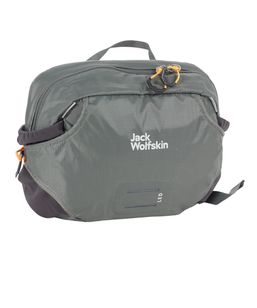 ジャックウルフスキン（JackWolfskin）ウエストバッグ ウエストポーチ VELO TRAIL 2011001-4143 オリーブ 3L ...