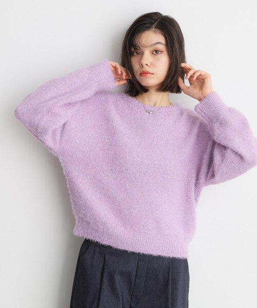 BAILA掲載】スパンコールフェザーニット/洗濯機OK｜ザショップティーケーの通販｜&mall（アンドモール）三井ショッピングパーク公式通販