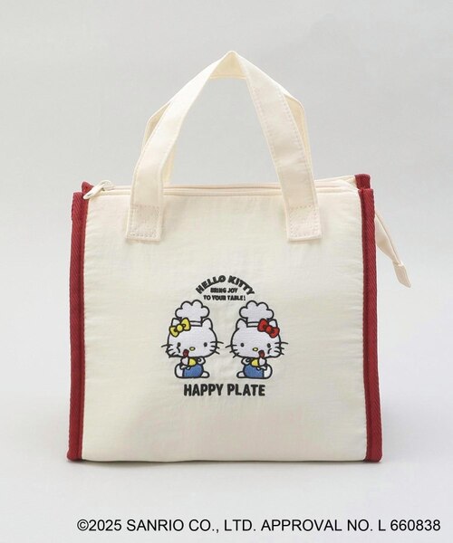 保冷ランチバック HAPPY PLATE IV ＜HELLO KITTY ハローキティ＞｜トゥーワントゥーキッチンストアの通販｜&mall ...