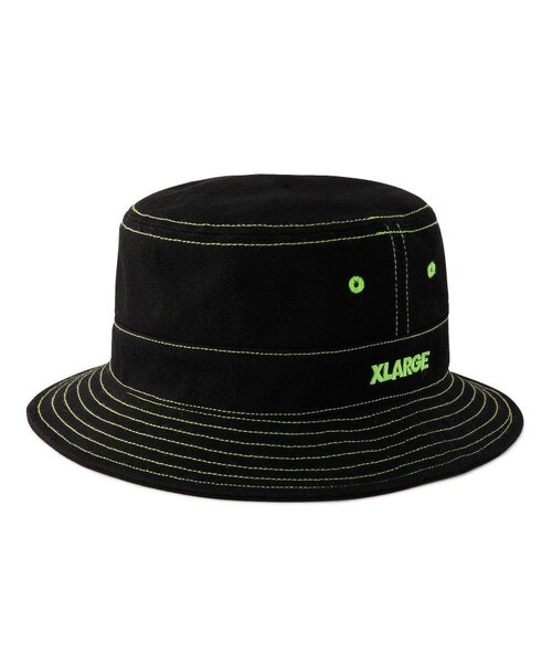 CONTRAST STITCHED BUCKET HAT｜エクストララージの通販｜&mall（アンドモール）三井ショッピングパーク公式通販