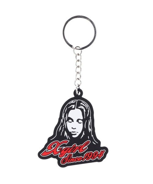 FACE & CURSIVE LOGO RUBBER KEY CHARM｜エックスガールの通販｜&mall（アンドモール）三井ショッピング ...