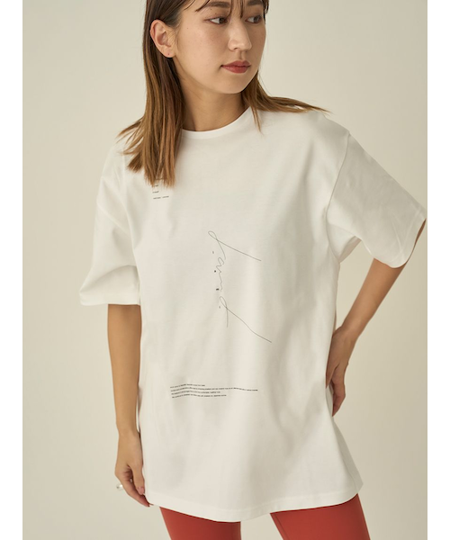 【IPSA/emmi】コラボプリントTシャツ｜エミの通販｜&mall（アンドモール）三井ショッピングパーク公式通販