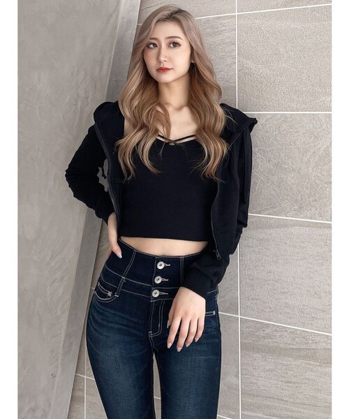 BASICショートパーカー｜ジェイダの通販｜&mall（アンドモール）三井ショッピングパーク公式通販