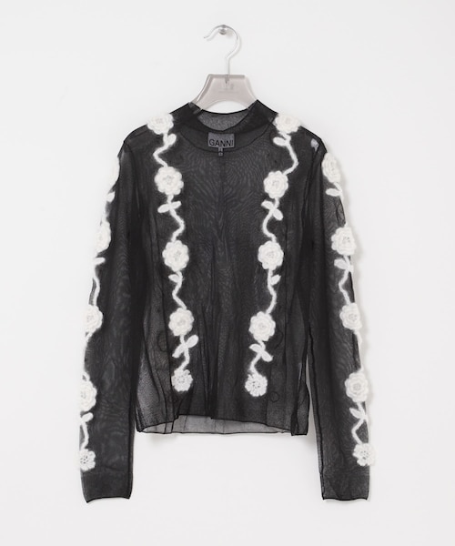 GANNI Flower Crochet Applique｜アーバンリサーチの通販｜&mall（アンドモール）三井ショッピングパーク公式通販