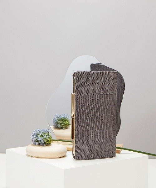 [トプカピ] TOPKAPI イタリアンレザー・リザード型押し・がま口長財布 LUCIA ルチア｜トプカピの通販｜&mall（アンドモール）三井ショッピングパーク公式通販