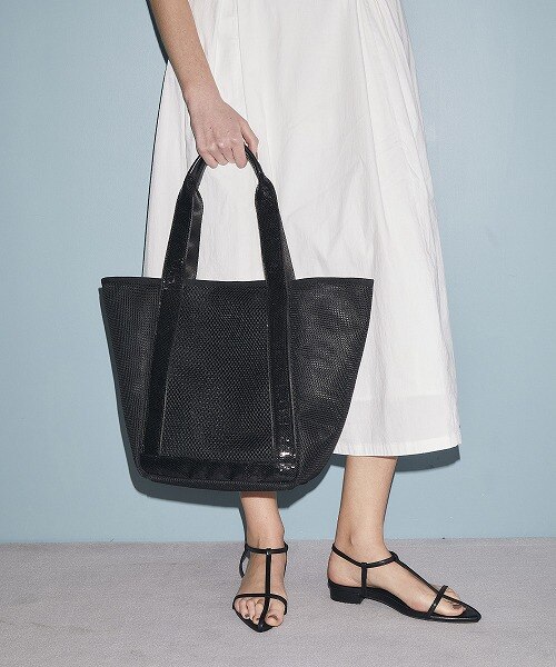 【TREASURE TOPKAPI】メッシュ スパンコール テープ トート バッグ｜トプカピの通販｜&mall（アンドモール）三井ショッピングパーク公式通販