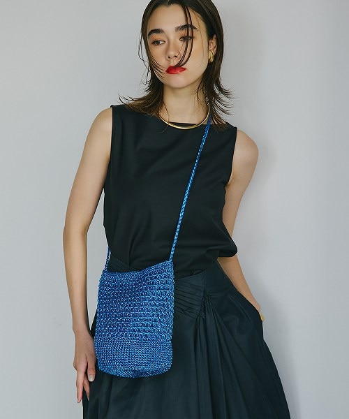 【TREASURE TOPKAPI】メタリック ラウンド ミニ ショルダーバッグ｜トプカピの通販｜&mall（アンドモール）三井ショッピングパーク公式通販