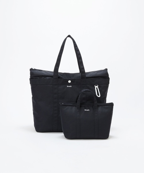 【Breath TOPKAPI】CHILLGO 保冷バッグ付き ナイロン トートバッグ L / 撥水｜トプカピの通販｜&mall（アンドモール）三井ショッピングパーク公式通販