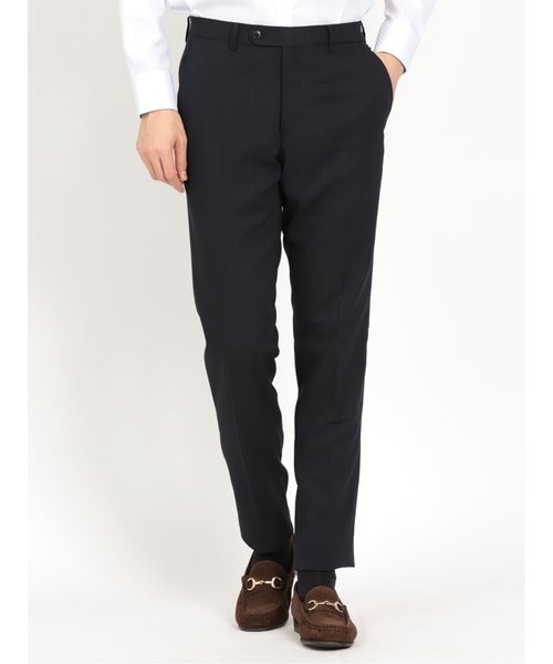 タカキュー トラベスト/TRABEST ノータックスラックス ヘリンボンターコイズ｜タカキューの通販｜&mall（アンドモール）三井 ...