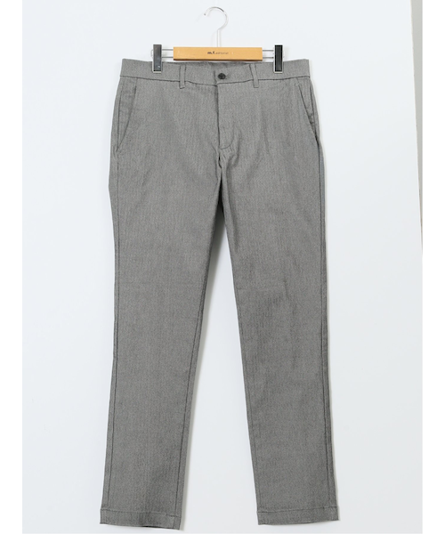 クロスストレッチ トラウザーパンツ ヘリンボン｜エムエフ