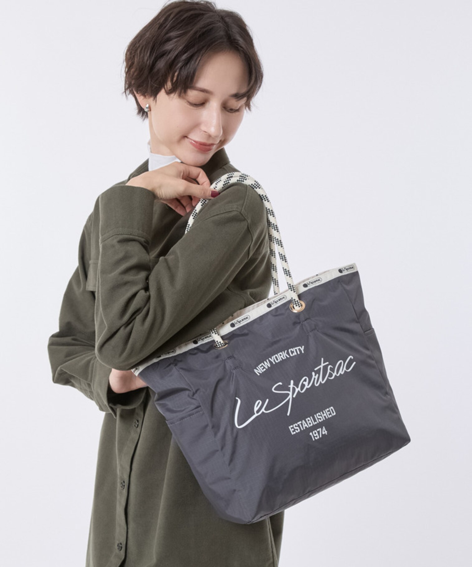 ML 2 WAY TOTE 2ウェイサンダー/アイボリードッツ｜レスポートサックの通販｜&mall（アンドモール）三井ショッピングパーク公式通販