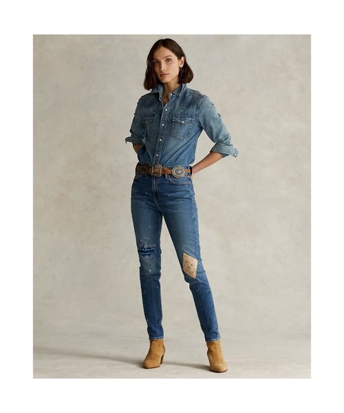 Tompkins ハイライズ スキニー ジーンズ｜ポロ ラルフ ローレンの通販｜&mall（アンドモール）三井ショッピングパーク公式通販