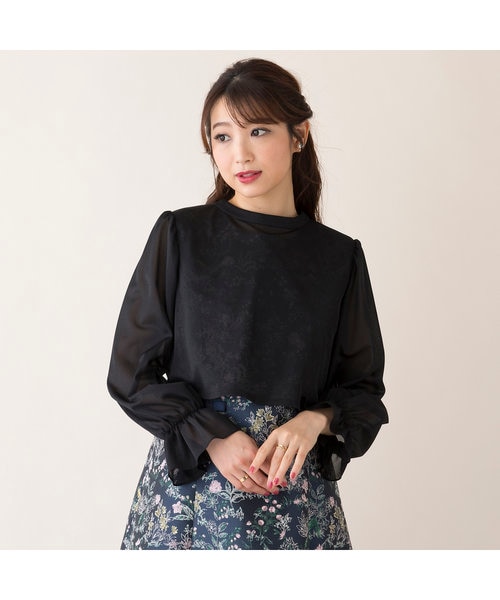 前後2WAオーガンジーボレロ｜ローズティアラの通販｜&mall（アンドモール）三井ショッピングパーク公式通販