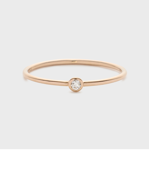 K10ダイヤモンドリング(0.03ct)｜ノジェスの通販｜&mall（アンドモール）三井ショッピングパーク公式通販