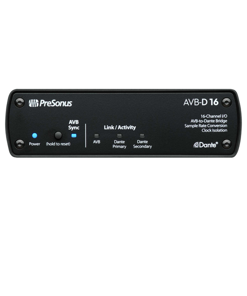 AVB-D16 16x16 AVB-to-Dante Bridge ネットワークブリッジ｜シマムラガッキの通販｜&mall（アンドモール）三井 ...