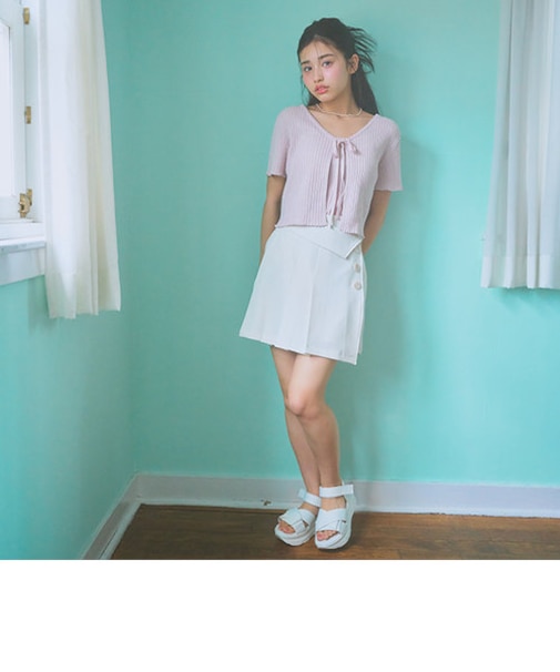 【DHOLIC】ラッププリーツスカパン【WEB・一部店舗限定】｜ラブトキシックの通販｜&mall（アンドモール）三井ショッピングパーク公式通販