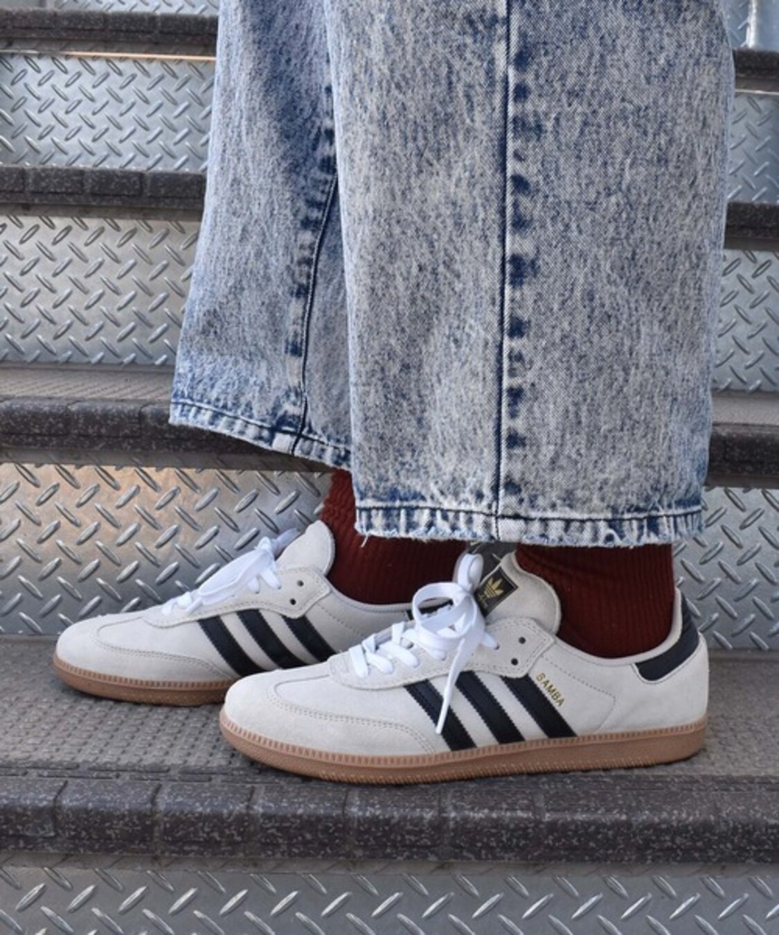 adidas skateboarding/ユニセックス SAMBA ADV サンバ JR7108 421261957 アディダス スケート ...