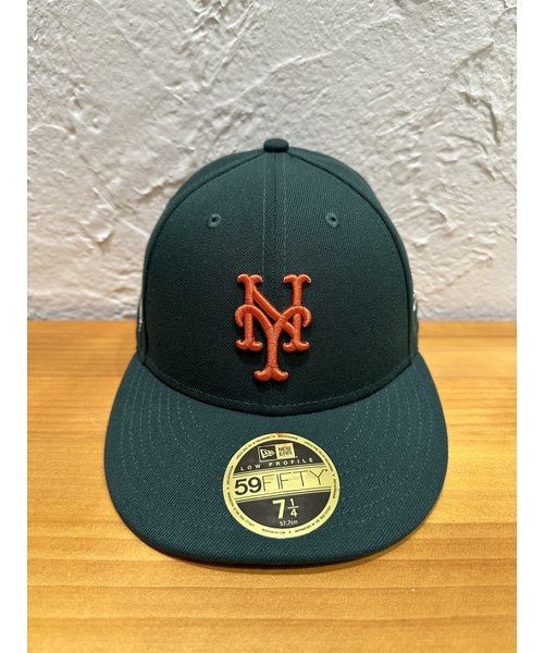 NEW ERA (ﾆｭｰｴﾗ) - Low Profile 59FIFTY GREY UNDER VISOR NYM (5950 ｸﾞﾚｰ ...