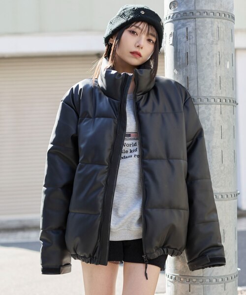 PUパファーブルゾン｜ウィゴーの通販｜&mall（アンドモール）三井ショッピングパーク公式通販