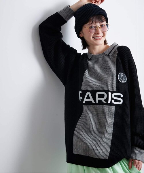 【Paris Saint-Germain / パリ・サン＝ジェルマン】 JP PARIS RE:KNIT｜フォーワンセブン スローブイエナの ...