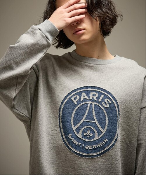 【Paris Saint-Germain / パリ・サン＝ジェルマン】 JP RETRO TEXTURE SWEAT｜フォーワンセブン スロー ...
