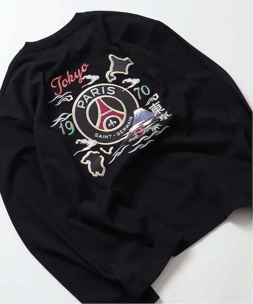 【Paris Saint-Germain 】JP TOKYO刺繍 ロングスリーブ Tシャツ｜フォーワンセブン スローブイエナの通販｜&mall ...
