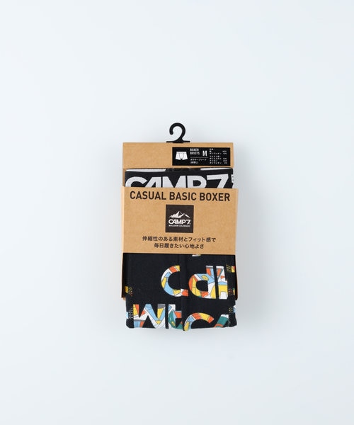 キャンプ7 CAMP7総ロゴボクサー｜ライトオンの通販｜&mall（アンドモール）三井ショッピングパーク公式通販