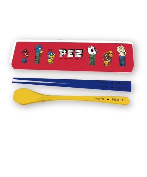 PEZ(ペッツ） CHOPSTICKS＆SPOON SET スプーンセット 箸 お弁当 ランチ｜パーフェクトワールドの通販｜&mall（アンド ...