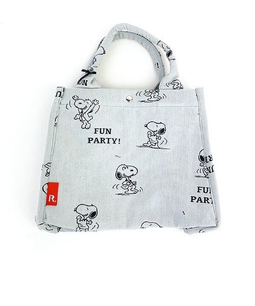 スヌーピー ジャガードトートバッグ (グレー) ルートート (ROOTOTE) SNOOPY｜パーフェクトワールドの通販｜&mall（アンドモール）三井ショッピングパーク公式通販