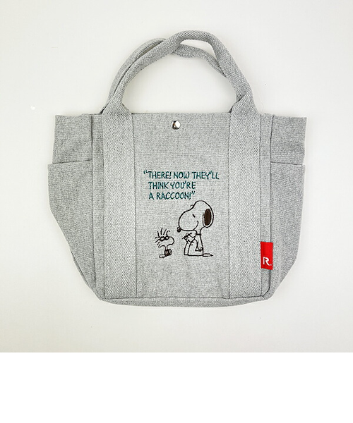 スヌーピー バッグ グレー ROOTOTE(ルートート) SNOOPY｜パーフェクトワールドの通販｜&mall（アンドモール）三井ショッピングパーク公式通販