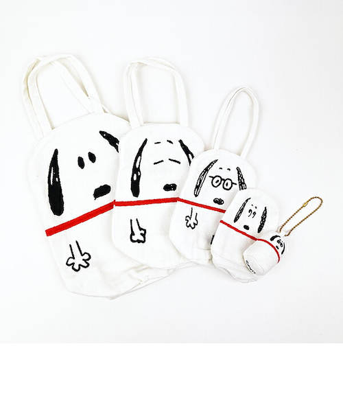 スヌーピー 3サイズトートバッグ＆ポーチ・チャーム 5点セット (ホワイト) SNOOPY ROOTOTE ルートート コラボ｜パーフェクトワールドの通販｜&mall（アンドモール）三井 ...