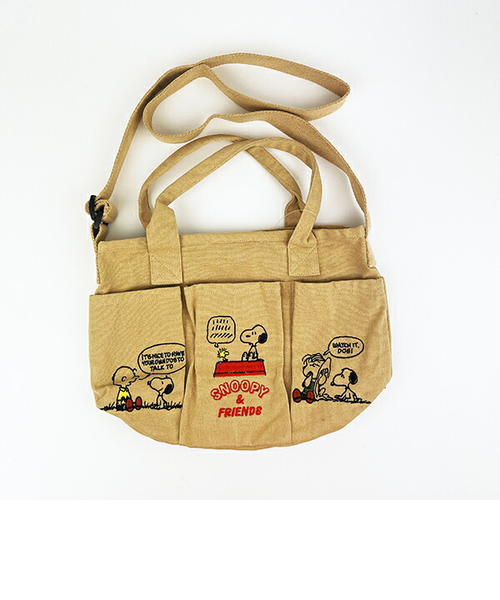 スヌーピー バケツ型2WAYトートバッグ ベージュ ショルダーバッグ ROOTOTE ルートート コラボ SNOOPY｜パーフェクトワールドの通販｜&mall（アンドモール）三井ショッピング ...