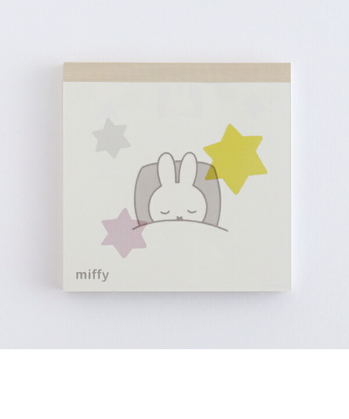 ミッフィー miffy メモパッド・スクエア (good night) 文具 日本製｜パーフェクトワールドの通販｜&mall（アンドモール ...