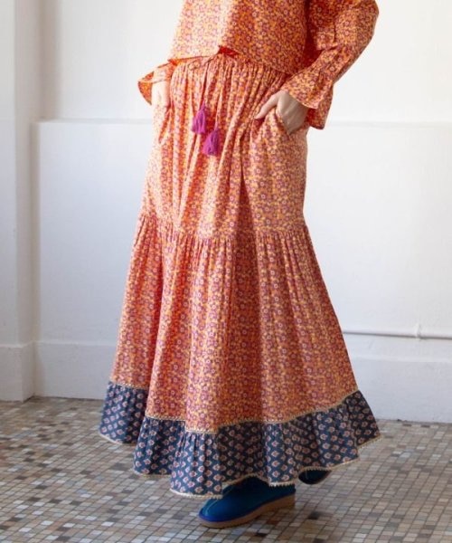 チャイハネ】スンダナ刺繍ミニスカート｜チャイハネの通販｜&mall