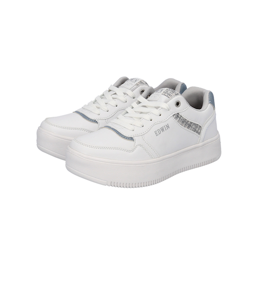 【当該商品送料無料】EDWIN スニーカー EDW4326 エドウィン 通販 レディース ローカットスニーカー 軽量 厚底スニーカー 歩きやすい｜バックヤードファミリーの通販｜&mall ...