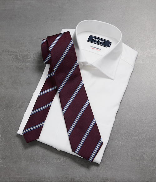 バスケットストライプ ネクタイ｜ニューヨーカーの通販｜&mall（アンド