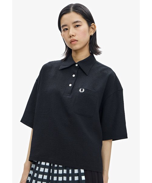 Short Sleeve Shirt - F8684｜フレッドペリーの通販｜&mall（アンドモール）三井ショッピングパーク公式通販