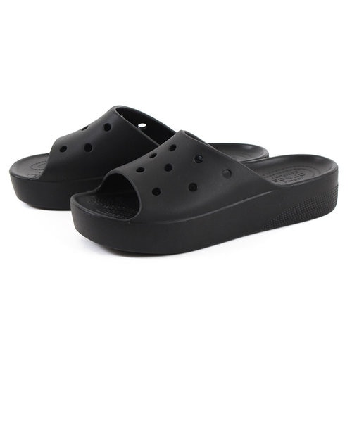 【SALE】crocs クロックス CLASSIC PLATFORM SLIDE クラシック プラットフォーム スライド 208180-6S0 ...