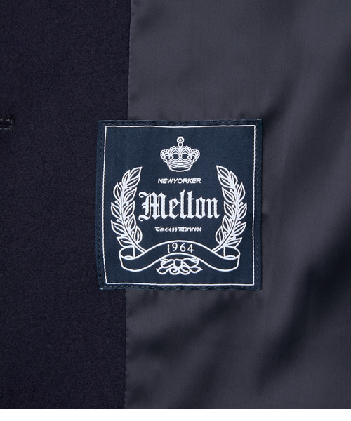 NEWYORKER MELTON ステンカラーショートジャケット｜ニューヨーカーの
