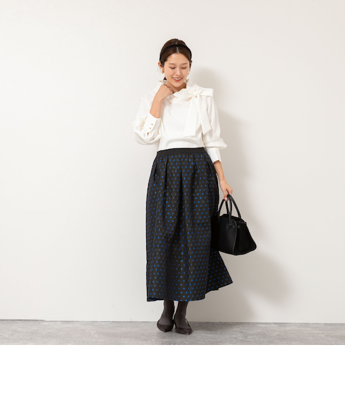 ウォッシャブル衿ギャザーリボンブラウス｜ノーリーズの通販｜&mall